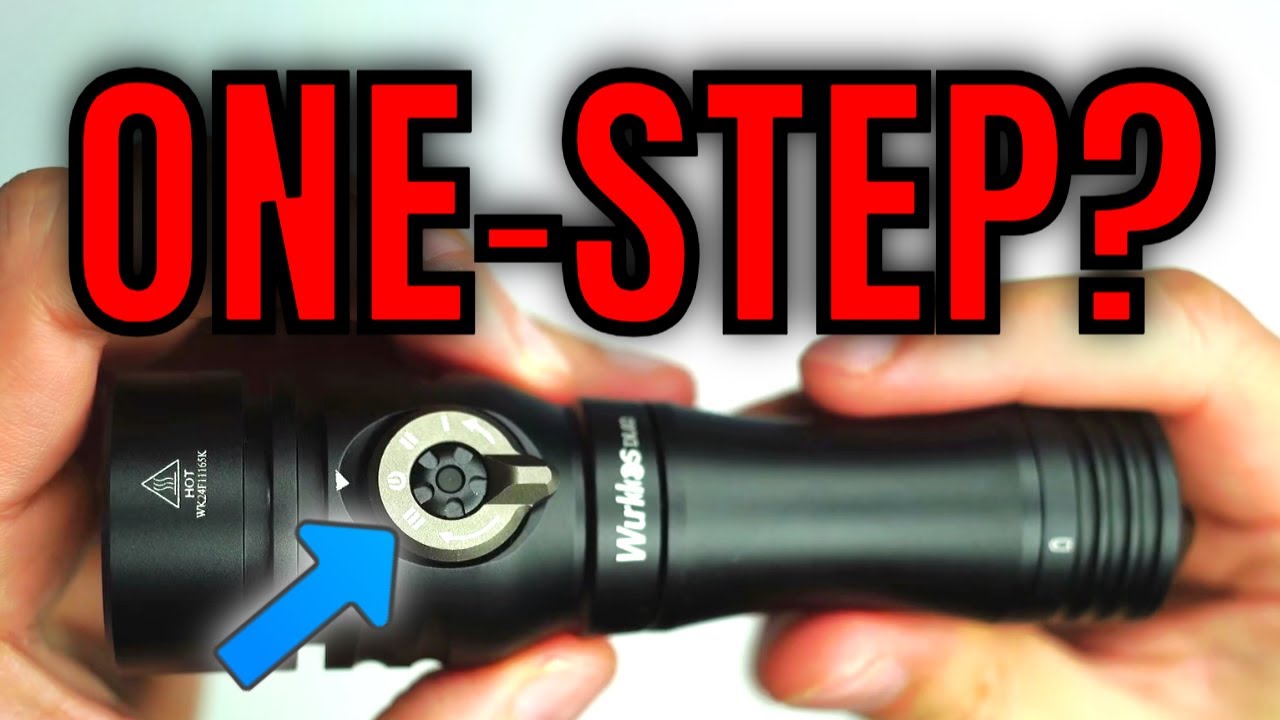 Wurkkos DL02 Flashlight Review: One-Step 3000 Lumen Mode! - LED ...