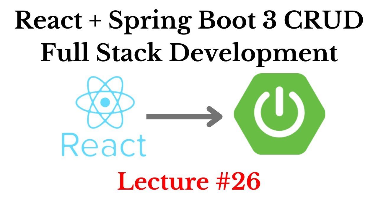[NEW] React + Spring Boot CRUD Full Stack App - 26 - Implement Delete Employee Feature in React App