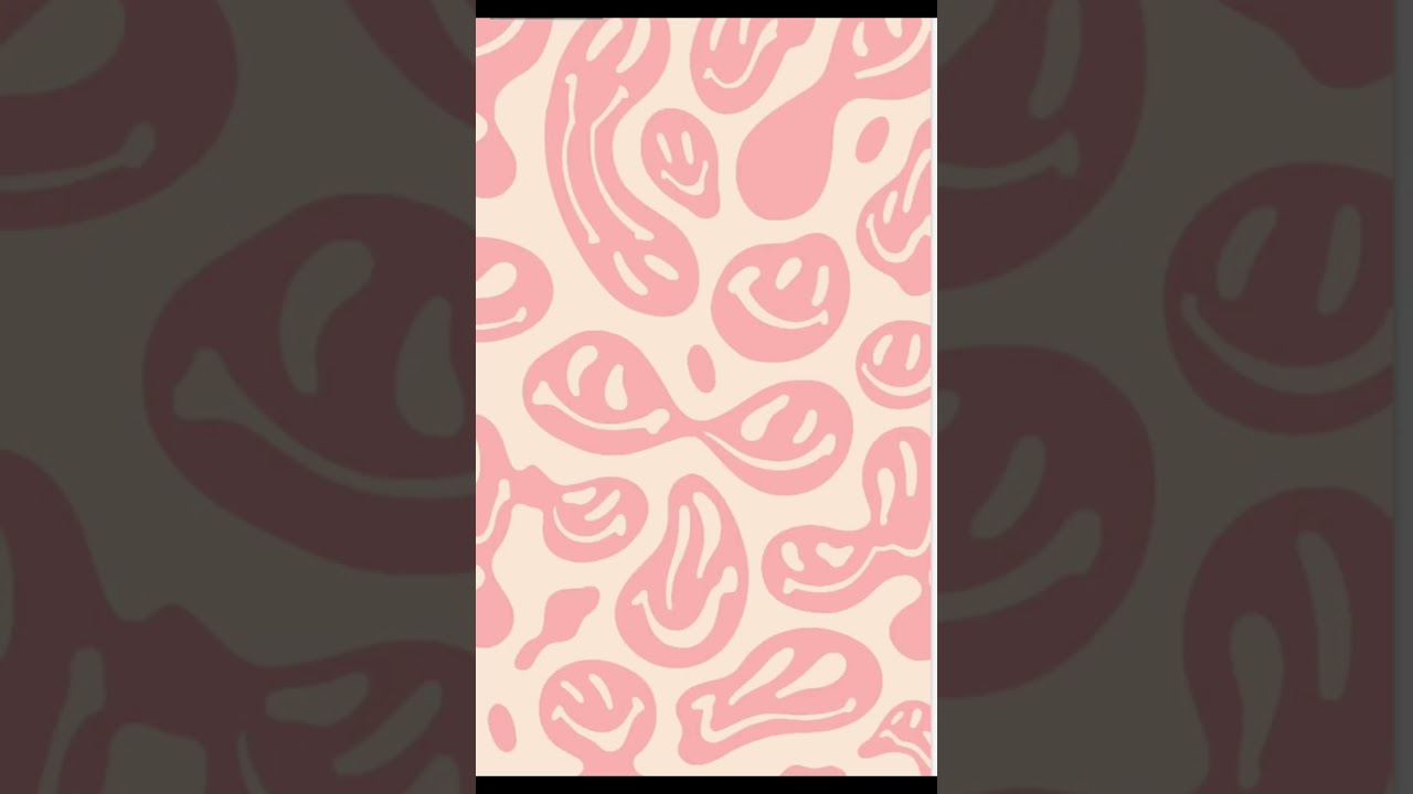 Preppy pink wallpaper inspo