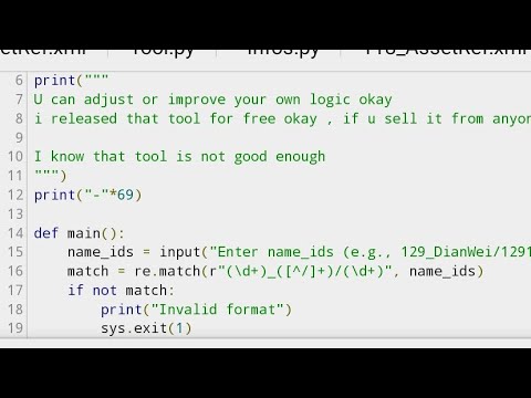 Share tool Common Back.xml python for free