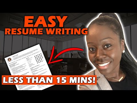 How to Write a Resume for College Students | Step by Step Video