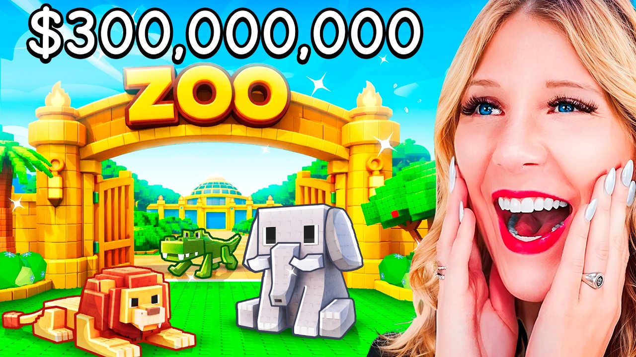 I Stole EVERY Animal for My Zoo in Roblox!