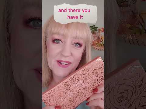 Soft Glam Eyeshadow Look | Sigma Cor De Rosa | Over 50 |#shorts