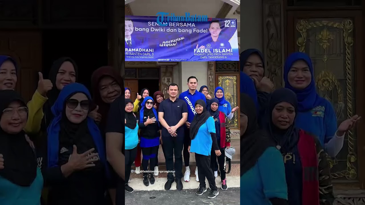 Kampanye di Rumah Mewah Muzdalifah: Intip Baliho Besar Fadel Islami ...