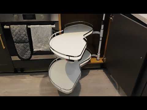 Kitchen Cabinet Blind Corner Pullout Organizer