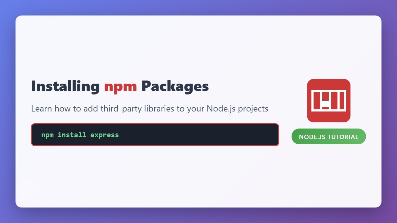 npm install Explained: Your Guide to Installing npm Packages for Beginners