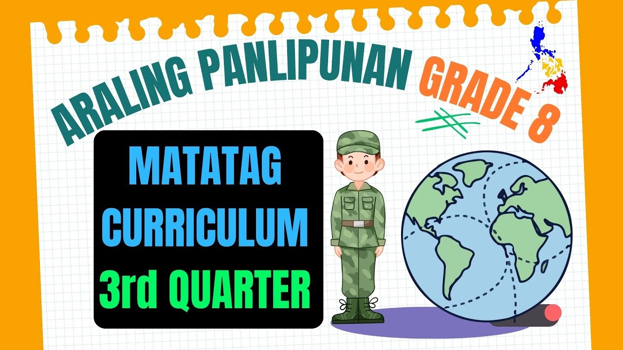 3rd Quarter  Grade 8 ARALING PANLIPUNAN MATATAG Curriculum