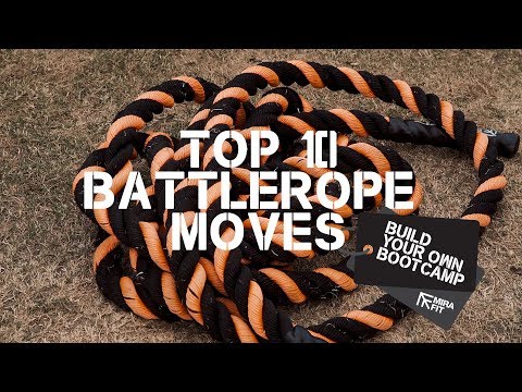 10 Best Battle Rope Exercises For A Full Body Workout | Mirafit