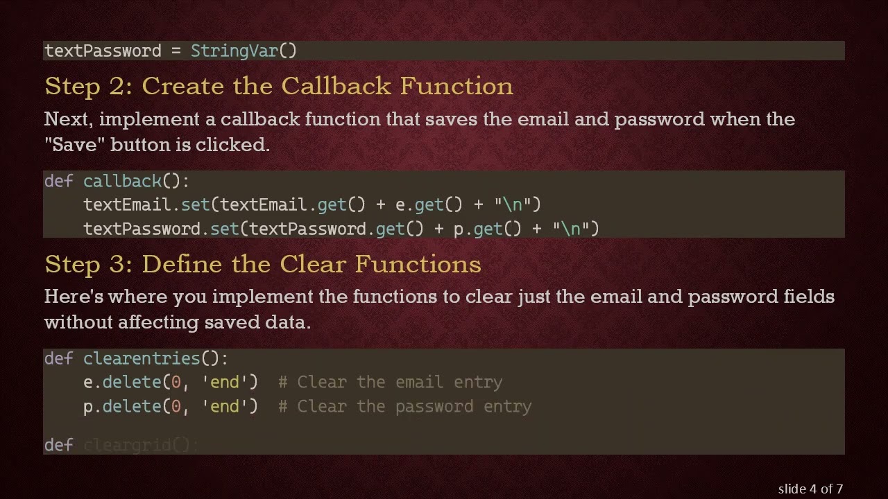 How to Clear a Grid in Tkinter Properly