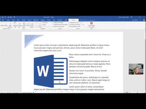#Microsoft365 Day 205: Create professional Word Documents with Headers ...