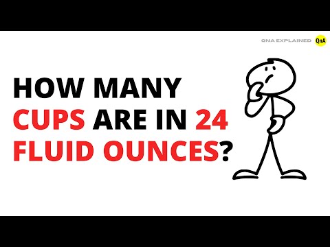 How many cups are in 24 fluid ounces ? - QnA Explained