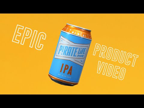 How to Shoot & Light an EPIC Product Video! Pirate Life IPA Spec Ad