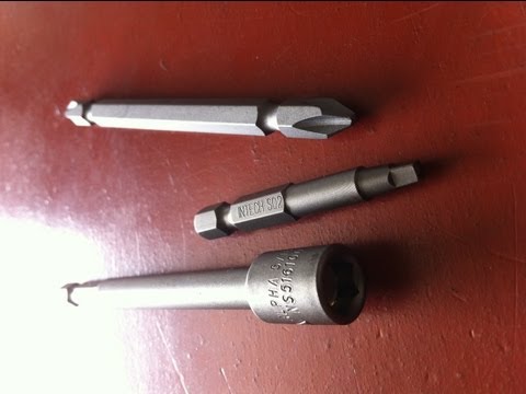 GMBOLT.com DRIVER BITS PH2 hi-torque SQUARE DRIVE ALLEN KEY