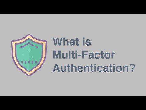 What is Multi-Factor Authentication?