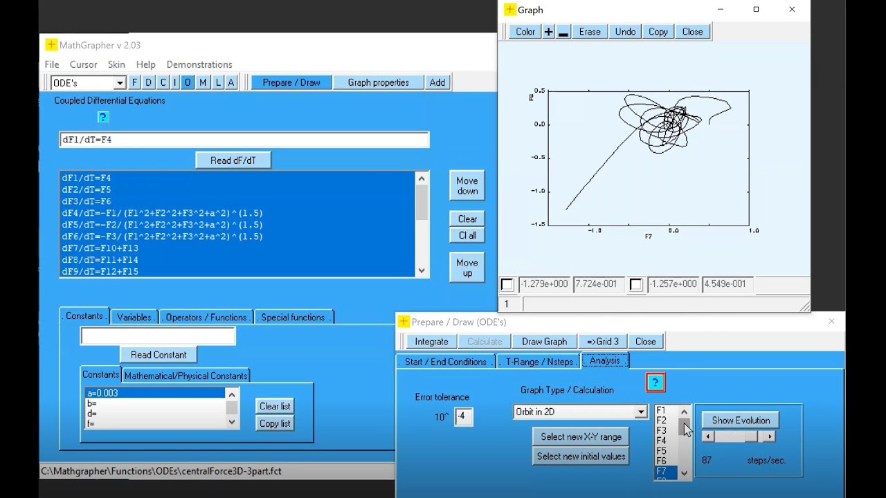 MathGrapher Instruction video 6