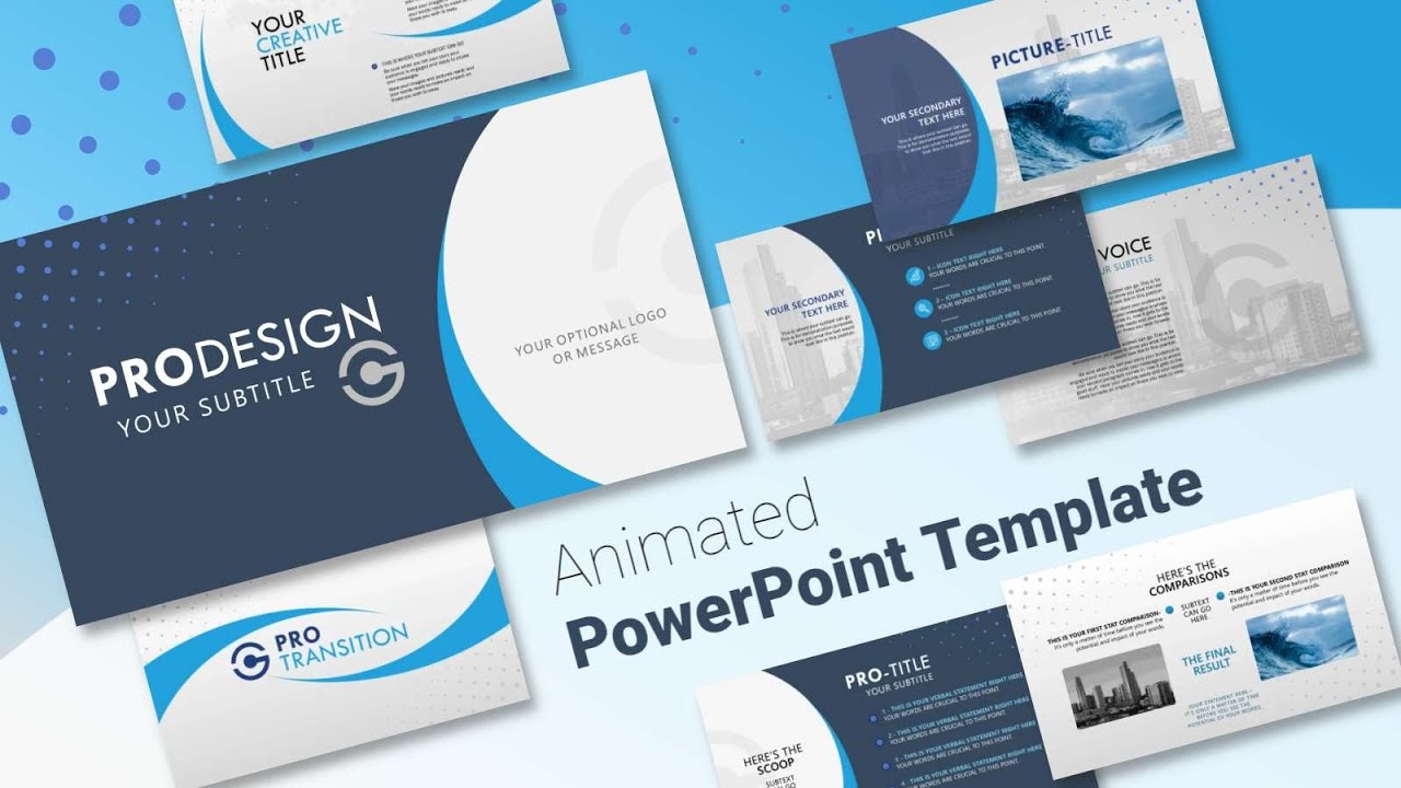 Transform Your Presentations: Animated Pro Design Curve PowerPoint Template!