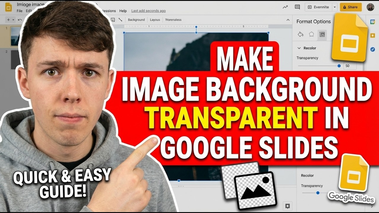 How to Make Image Background Transparent in Google Slides - Step by Step