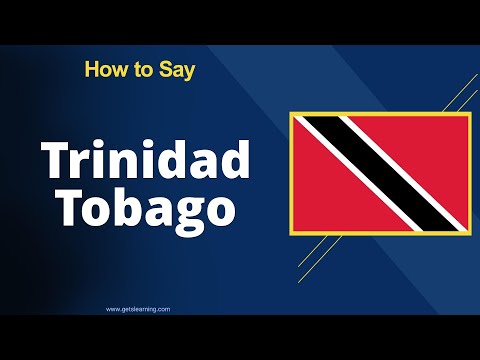 How to Say Trinidad Tobago [ British Accent ]