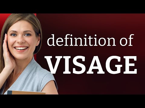 Visage — definition of VISAGE