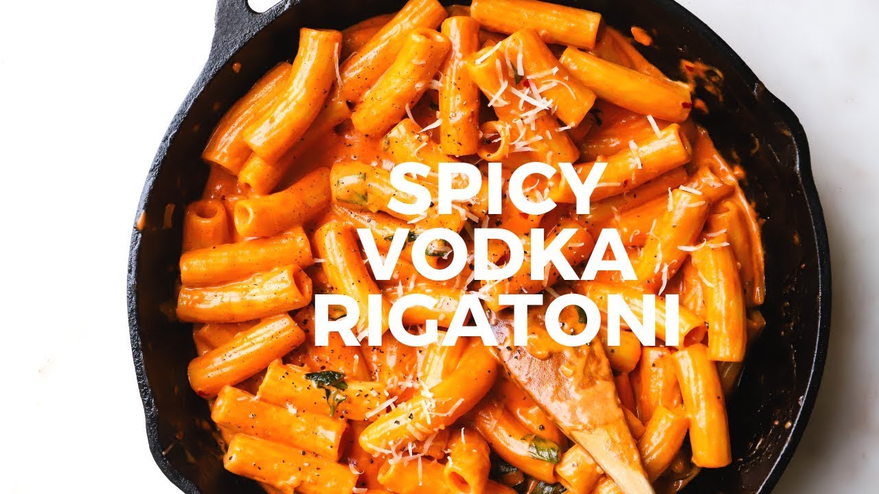 Spicy Vodka Rigatoni
