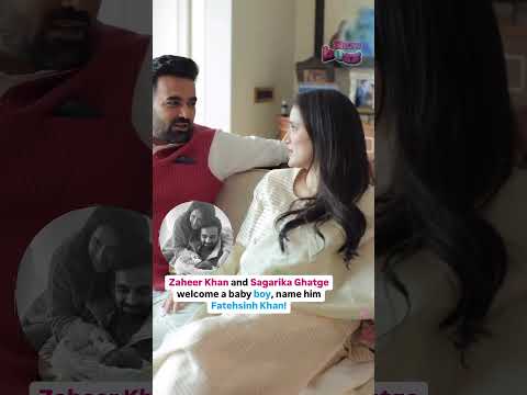 Zaheer Khan and Sagarika Ghatge welcome their first child, a baby boy named Fatehsinh Khan!