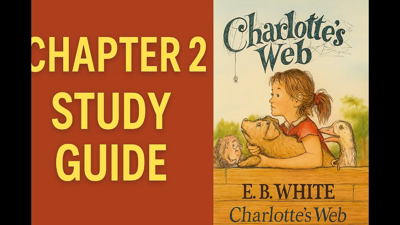 Charlotte’s Web Chapter 2 Study Guide | Vocabulary, Comprehension & Discussion for Teachers