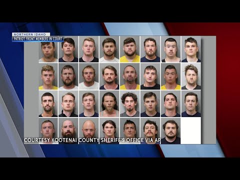 6 members of white supremacist group expected in Idaho court