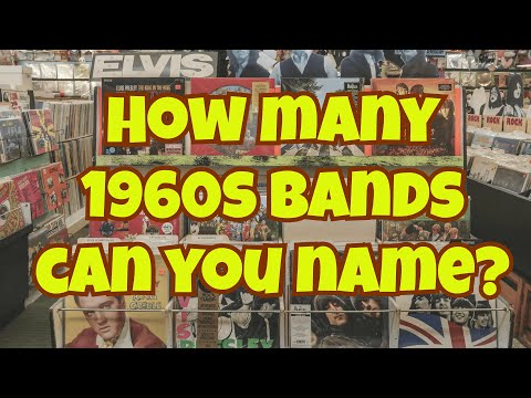 Quiz - Guess 30 US Bands from their Album (1960s)