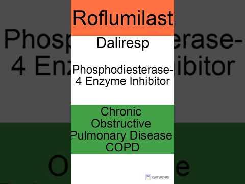 How to Pronounce Roflumilast - Daliresp