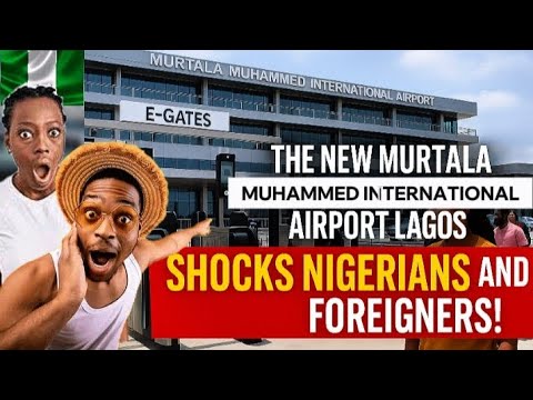 The New Murtala Muhammed Int'l Airport Lagos SHOCKS Nigerians & Foreigners! 🇳🇬