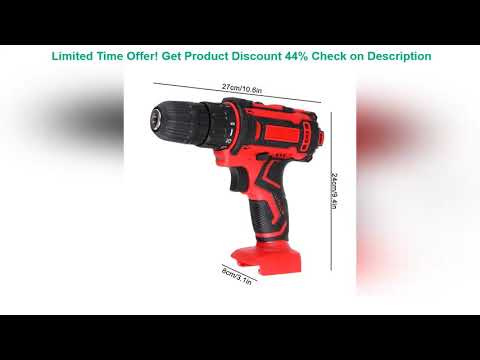 Review 3 in 1 Cordles Electric Screwdriver Brushless Electric Hammer Drill 25+1 Torque Cordless Imp