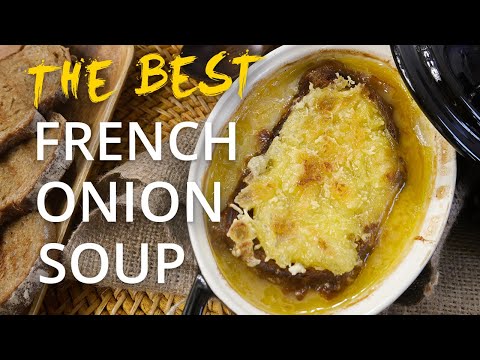 Best cheesy vegan onion soup | how to make French onion soup