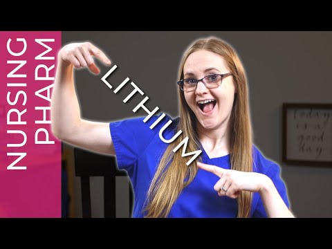 Lithium Side Effects and Mechanism of Action | Nursing Pharmacology