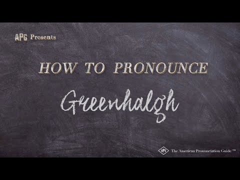 How to Pronounce Greenhalgh (Real Life Examples!)