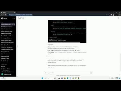how to use multiple try except in python