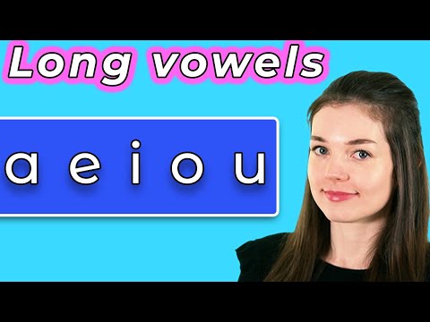 Long Vowel Sounds For: a, e, i, o, u (Phonics Lesson)