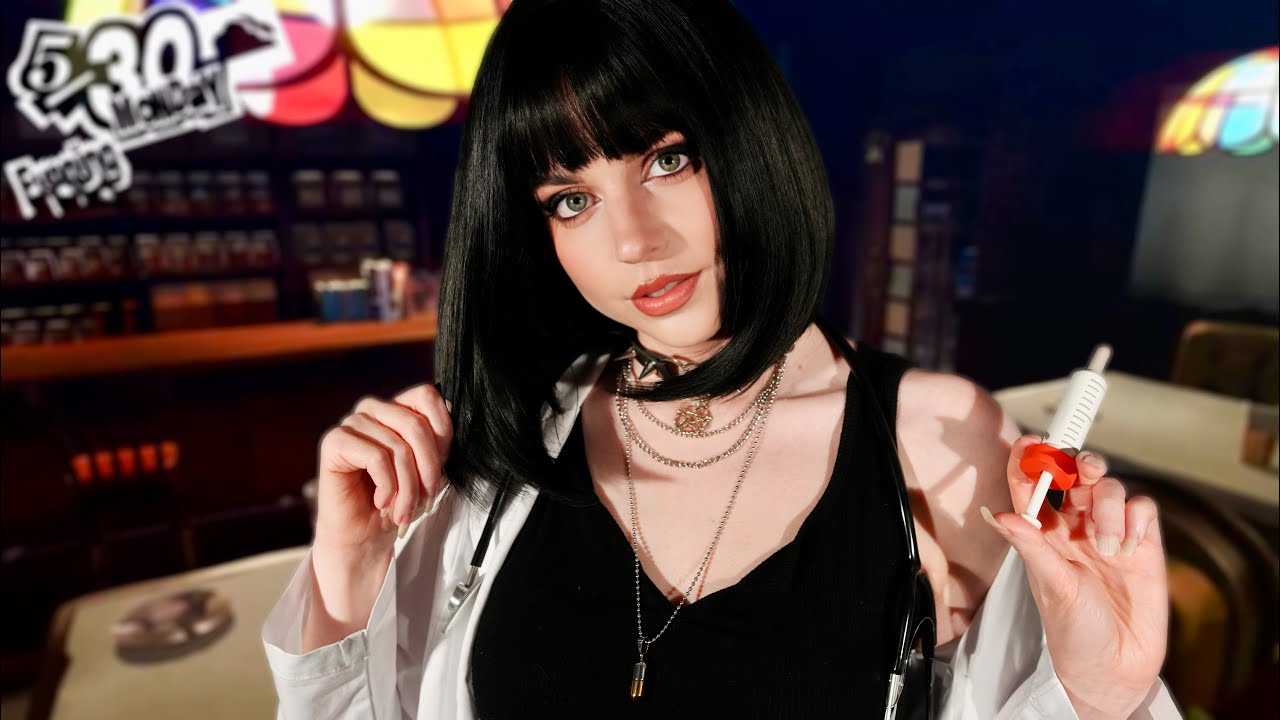 ASMR Suspicious Goth Doctor Is Obsessed With You 🩺 Cranial Nerve Exam, Focus Test, Medical Roleplay