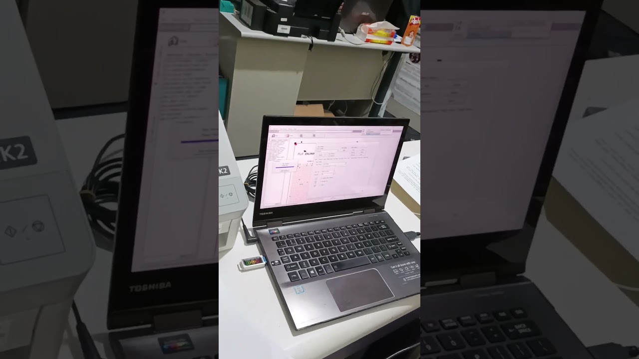 Proses Scan LJK DMR (Periksa Ujian)