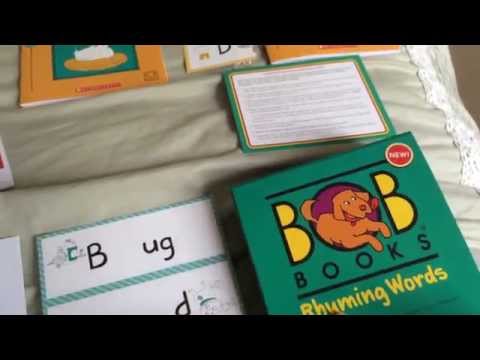 Bob Books Rhyming Words Overview / Review Video