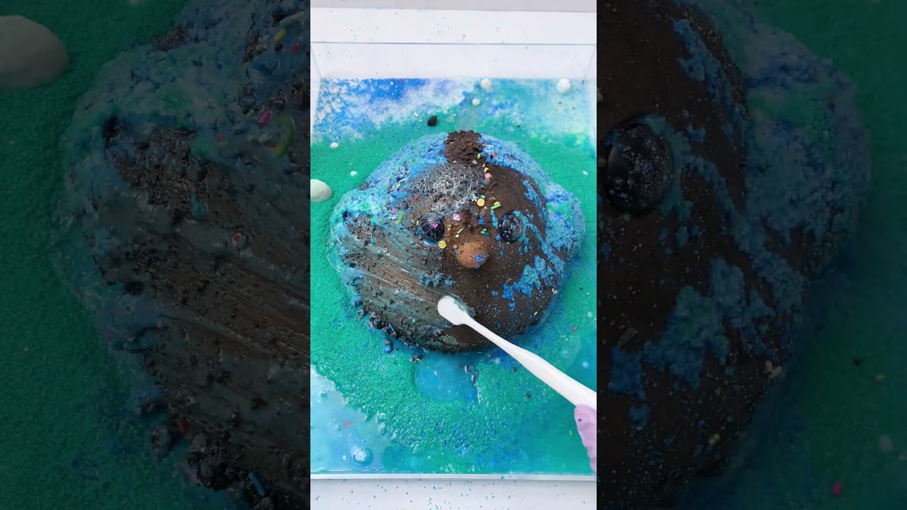 CLEANING SQUISHY ASMR🐤🐤Chicken#asmr