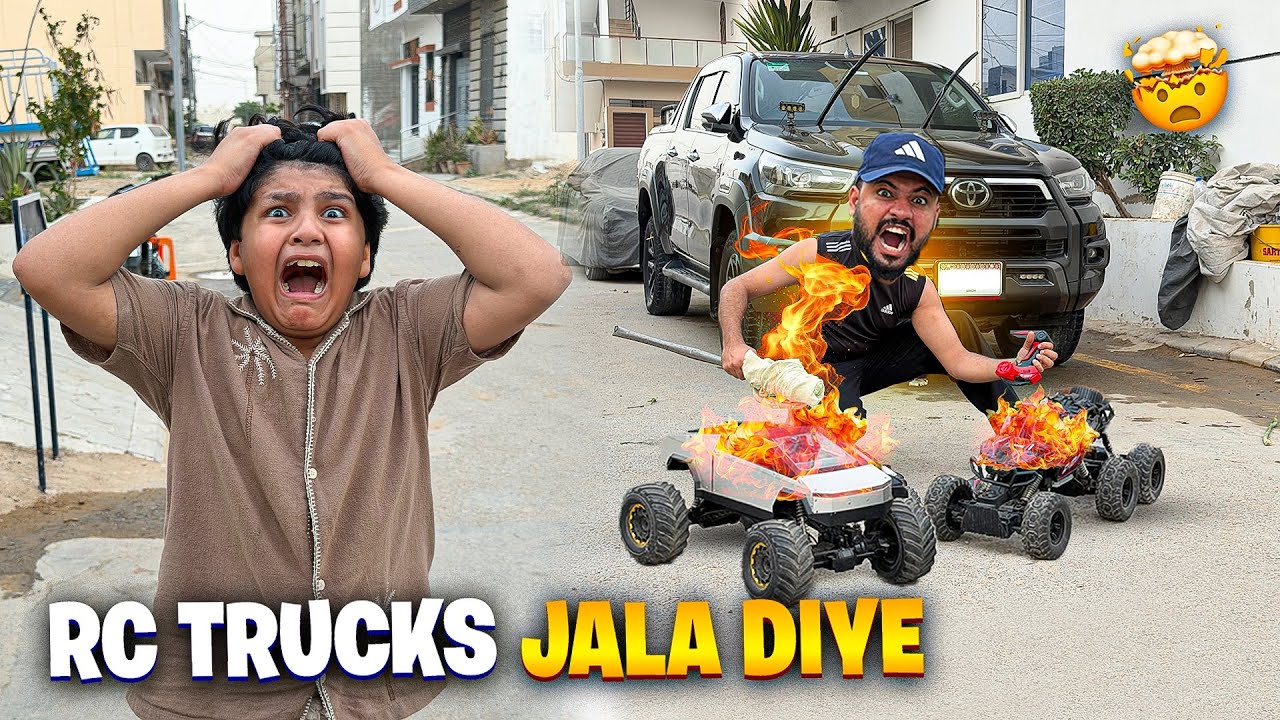 ANAS BHAI YOU ARE GOING TO BUY RC TRUCK OR CYBER TRUCK 😳 ||