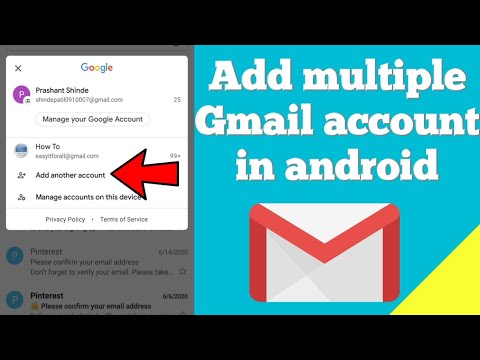 How to add multiple Gmail account in android OR add another Gmail account in android?