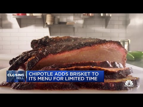 Chipotle debuts smoked brisket in select locations