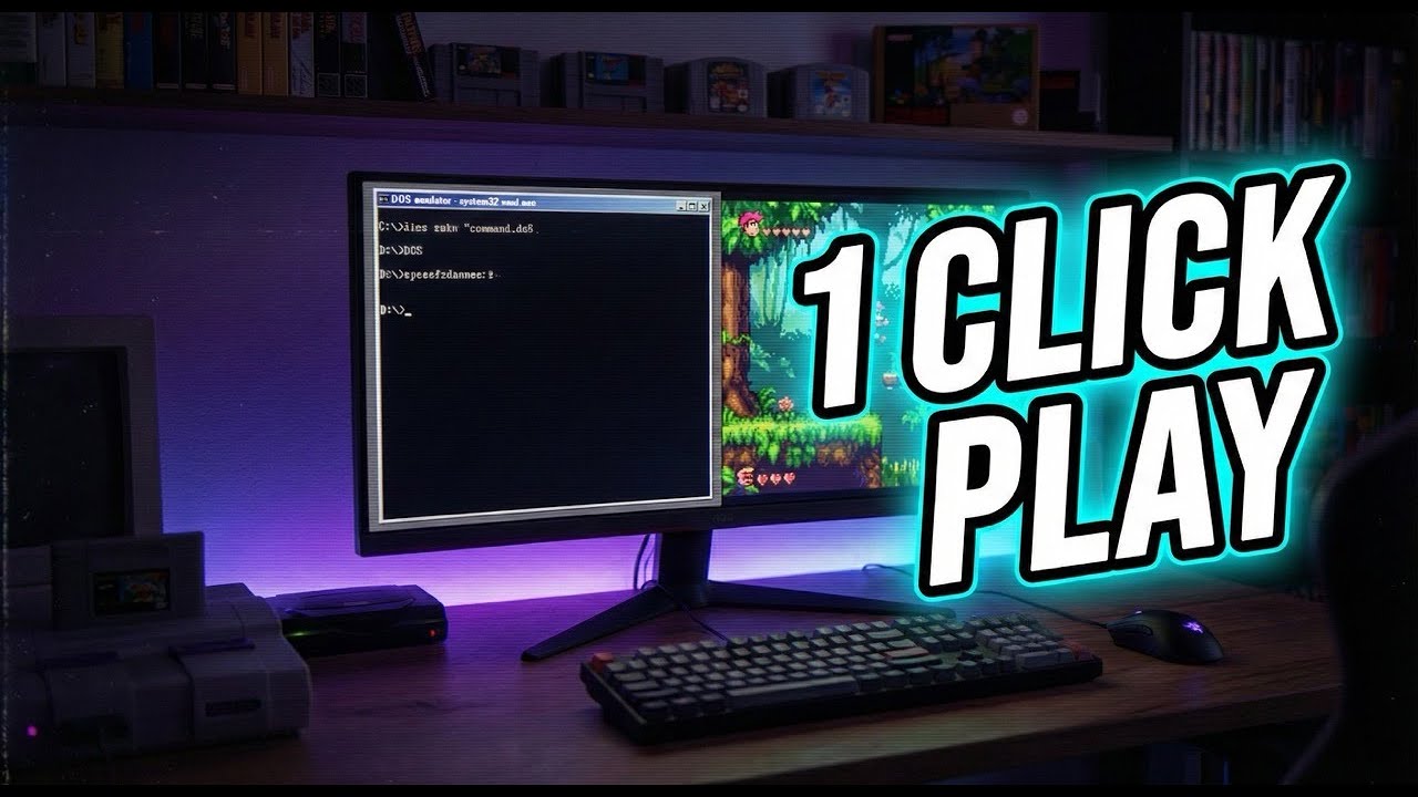 Play DOS Games With No Commands