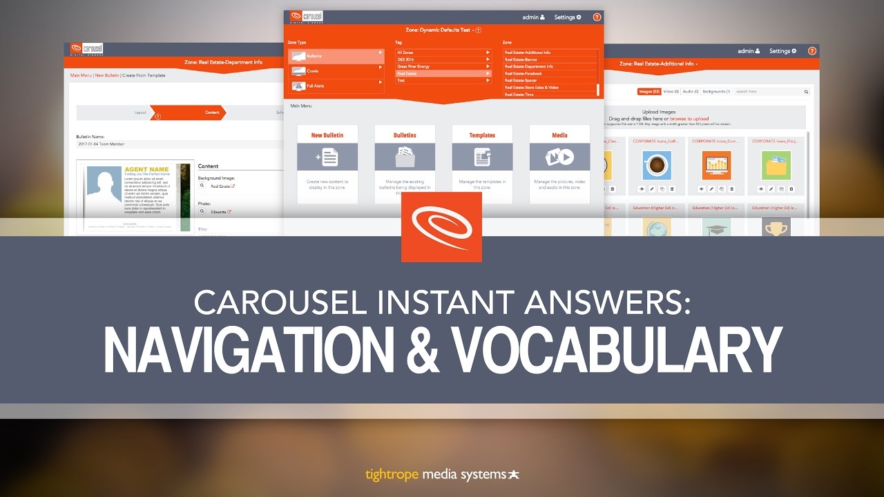 Carousel Training: Navigation & Vocabulary