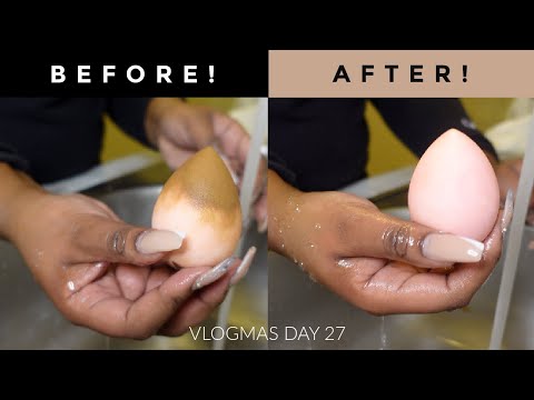 HOW TO DEEP CLEAN YOUR BEAUTY BLENDER (MAKEUP SPONGES) + MAKEUP BRUSHES TO MAKE THEM LOOK BRAND NEW!