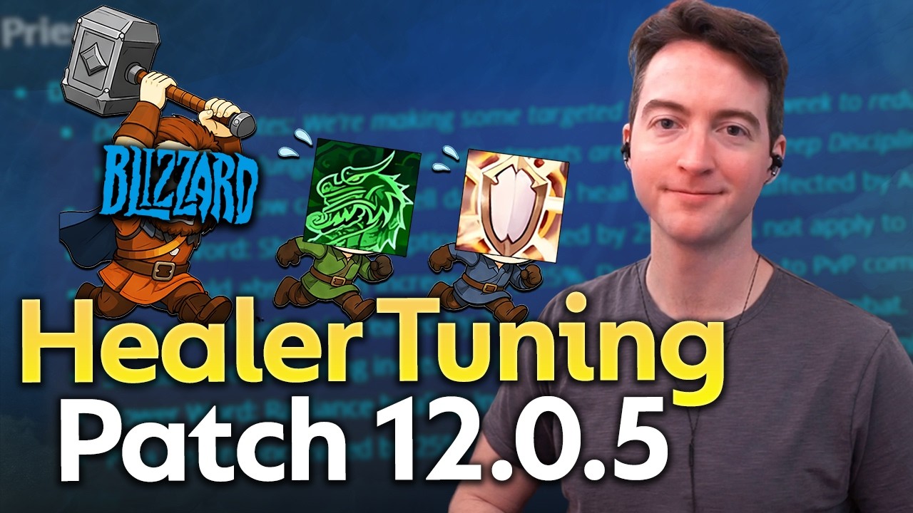 Top Healers NERFED - 12.05 Healer Tuning