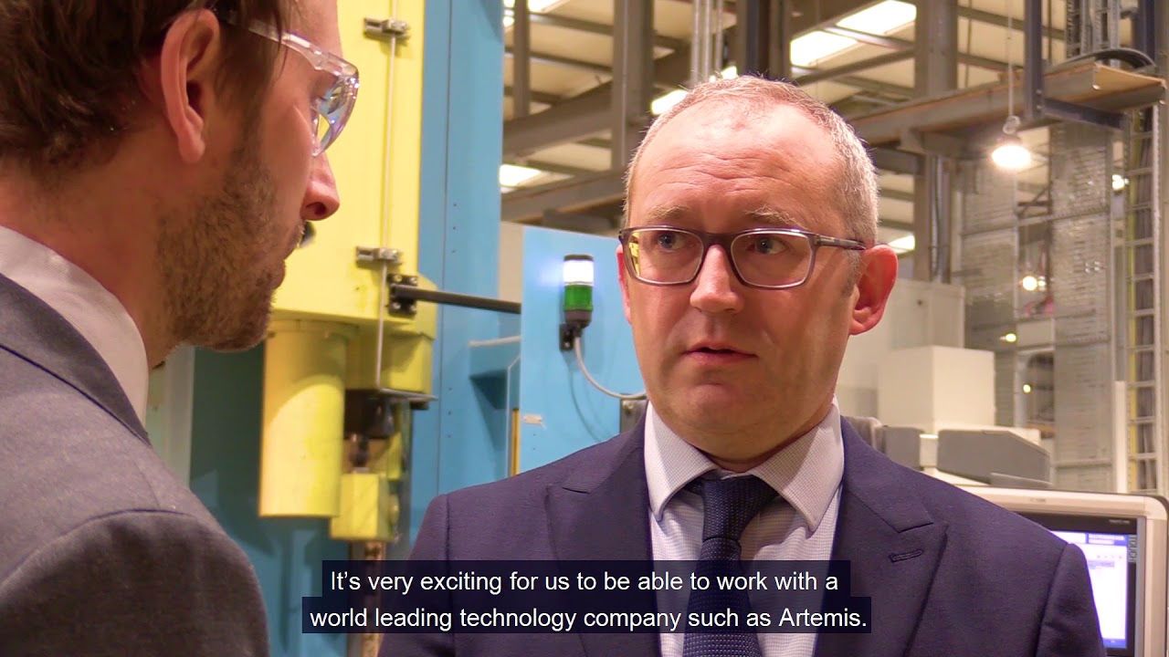 Creative Composites Collaborate with Artemis Technologies