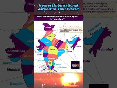 Nearest International Airport #shorts #airport