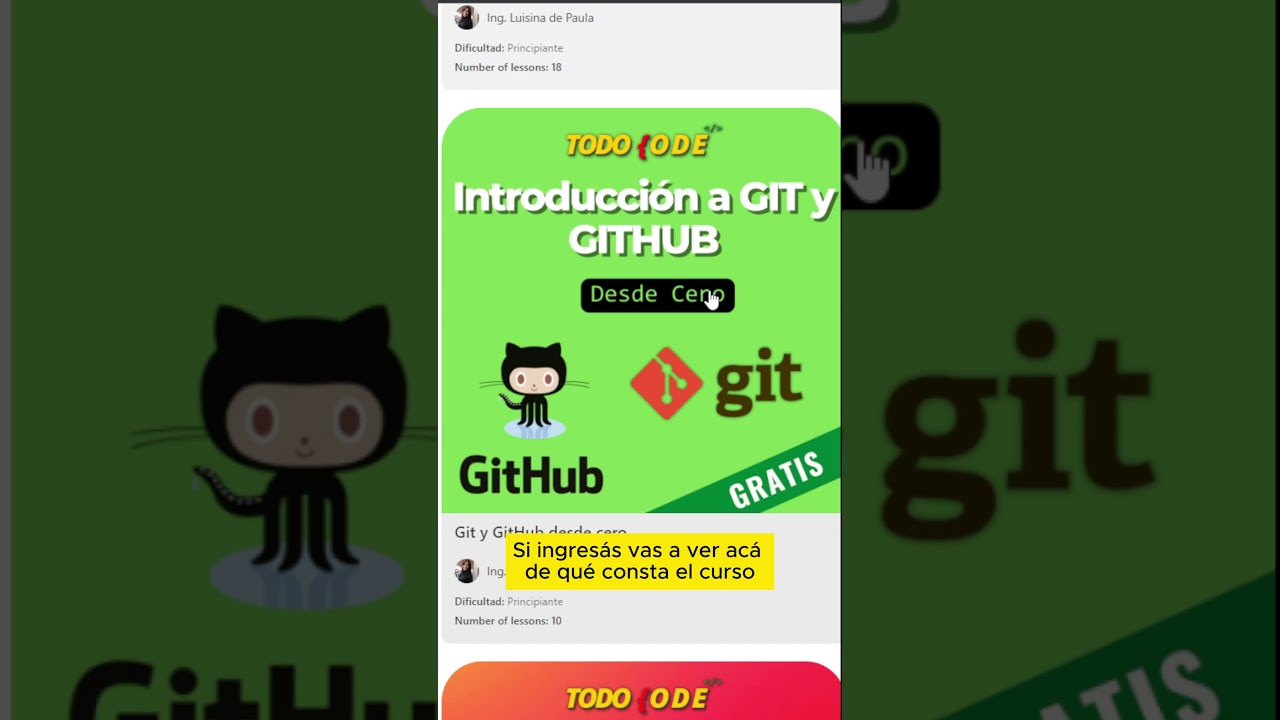 FREE GITHUB COURSE